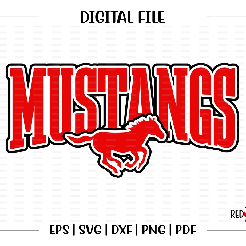 Mustang Svg - Etsy