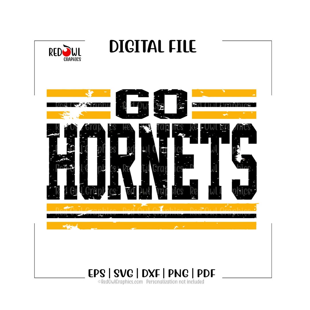 Hornets Svg, Team Mascot, Coach, Teacher, Mom, Dad, Distressed, Go ...