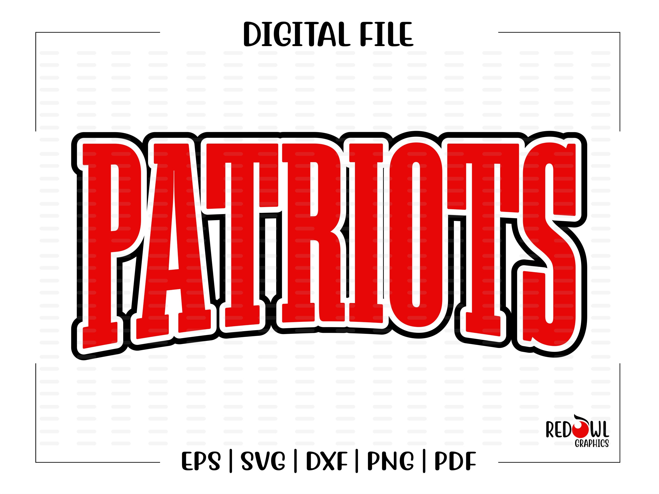 Patriot Svg Patriots Svg Patriot Patriots Mascot Clipart | Etsy