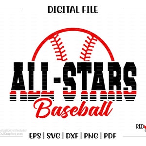 All Star Svg, All-star Svg, Baseball Svg, Baseball, All Stars, Allstar ...