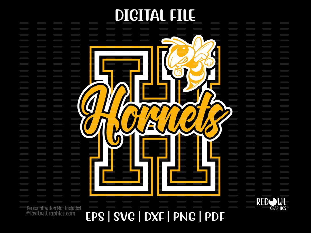 Hornet Svg, Hornets Svg, Hornet, Hornet, Mascot, School, Svg, Dxf, Eps ...