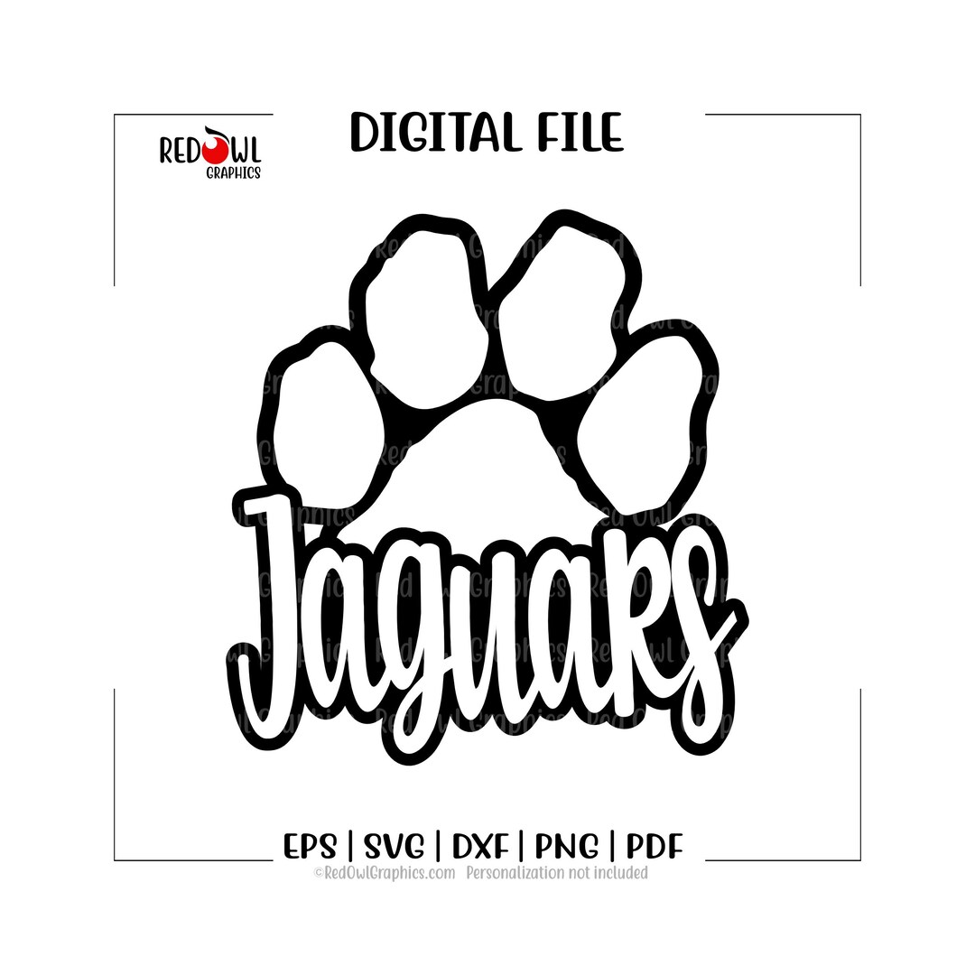 Jaguars Mascot Svg, School, Team, Coach, Teacher, Mom, Dad, Svg, Dxf ...