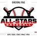 All Star Svg, All-star Svg, Allstar, Baseball Svg, Baseball, All Stars ...