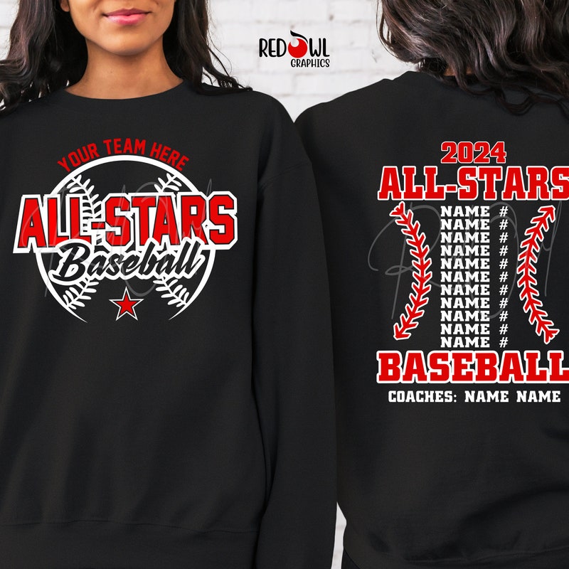 Team Roster Back of Shirt - Etsy