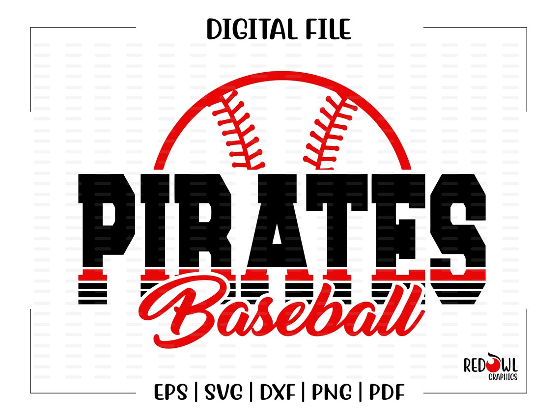 Baseball Svg Pirate Svg Baseball Pirate Baseball Pirate | Etsy