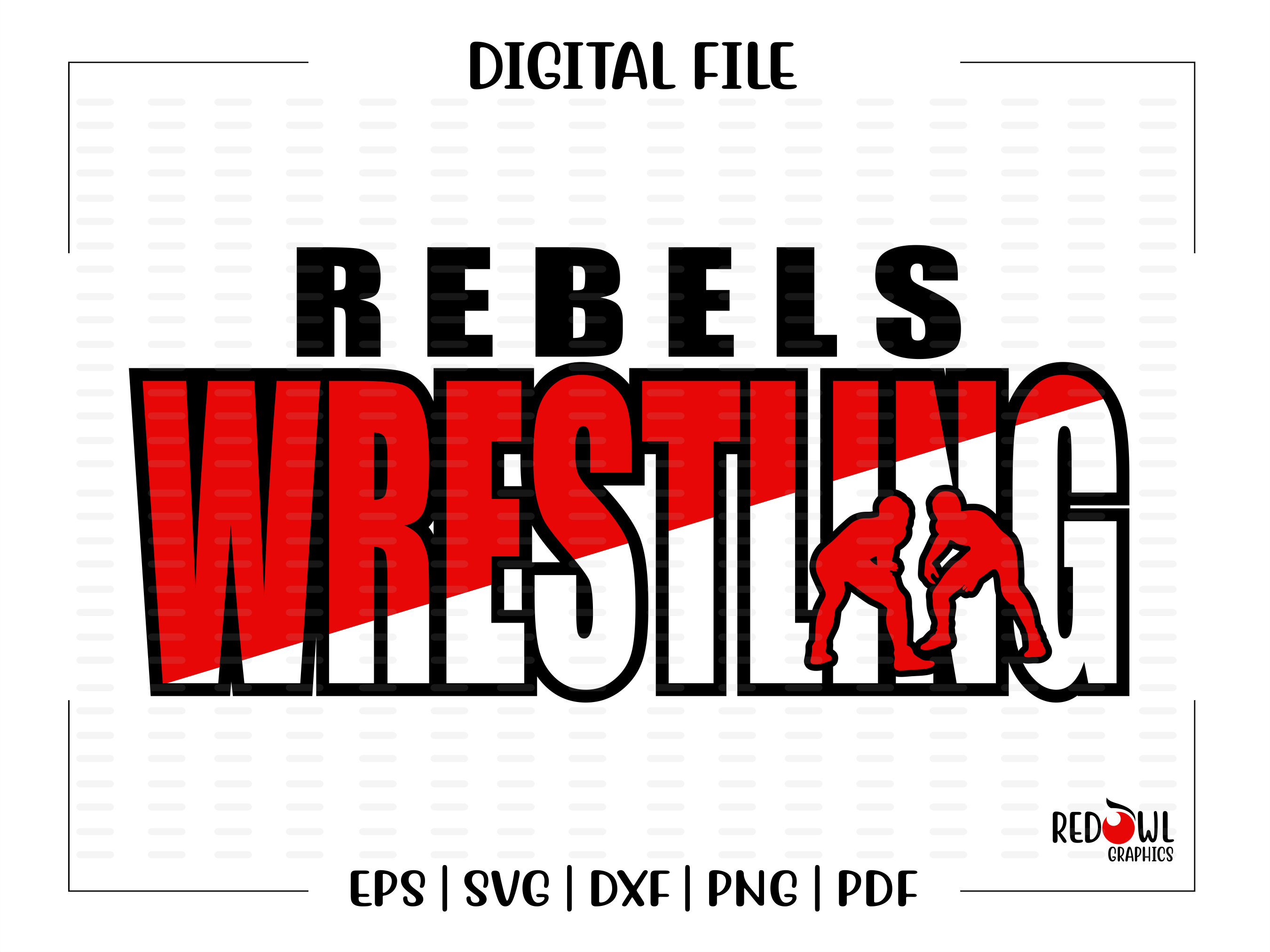 Wrestling Svg Rebel Wrestling Svg Rebel Rebels Wrestling - Etsy