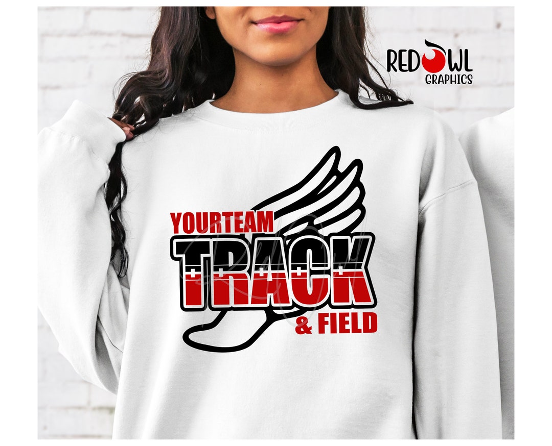 Track Shirt, Personalized Track Shirt, Any Team, Track, Field, T-shirt ...