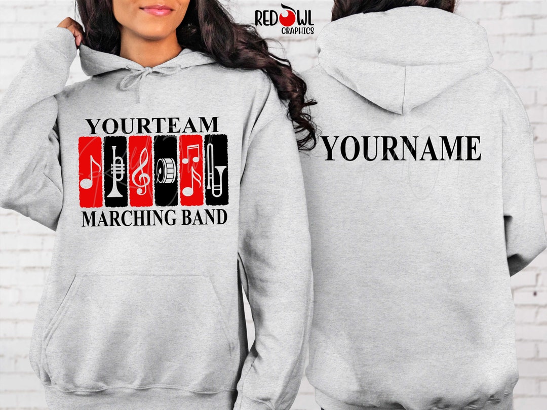 Marching Band Shirt, Personalized Band Shirt, Any Team, Marching Band ...