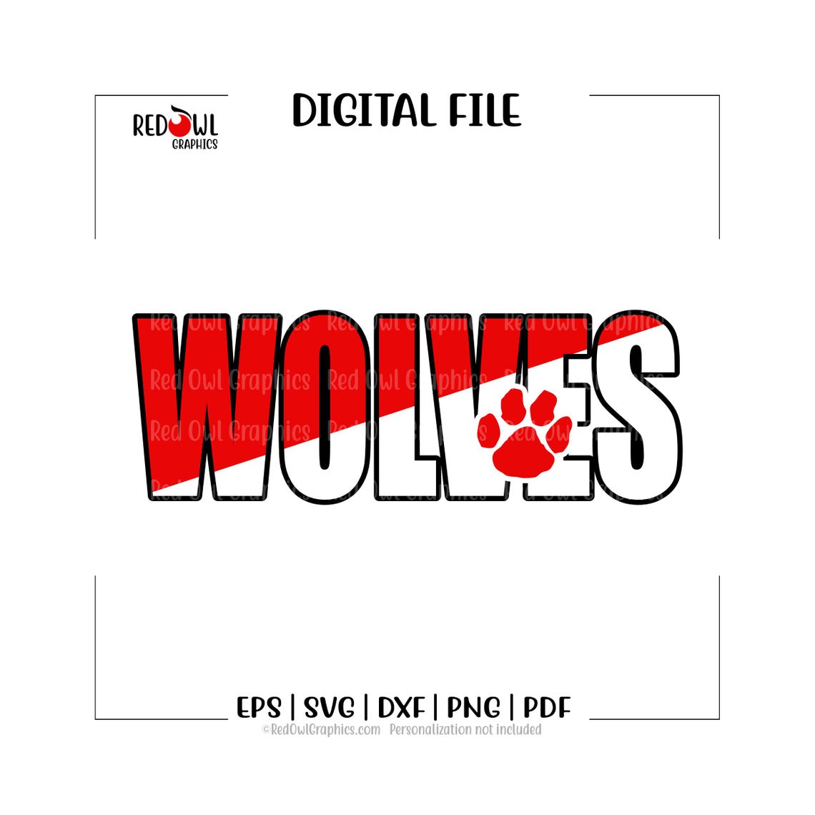 Wolves Svg, Wolves, Wolf, Mascot, School, Svg, Dxf, Eps, Png, Pdf ...