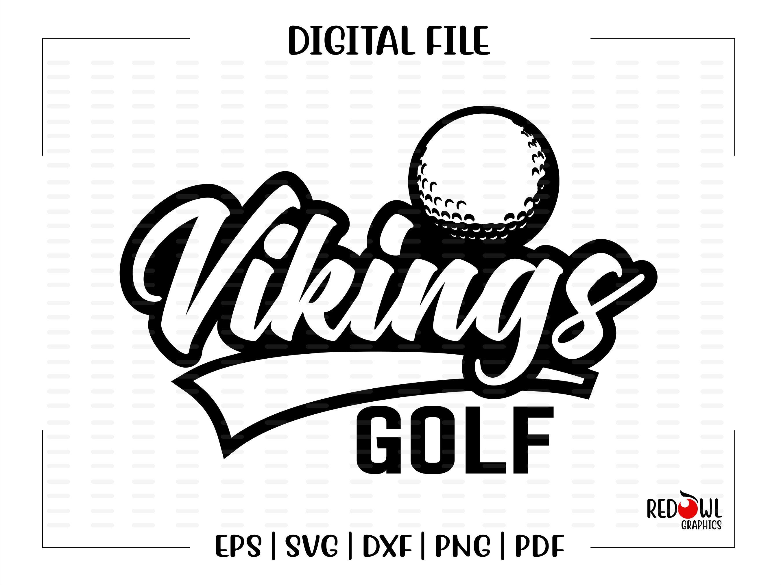 Golf Svg, Viking Golf, Viking, Vikings, Golf, Svg, Dxf, Eps, Png, Pdf ...