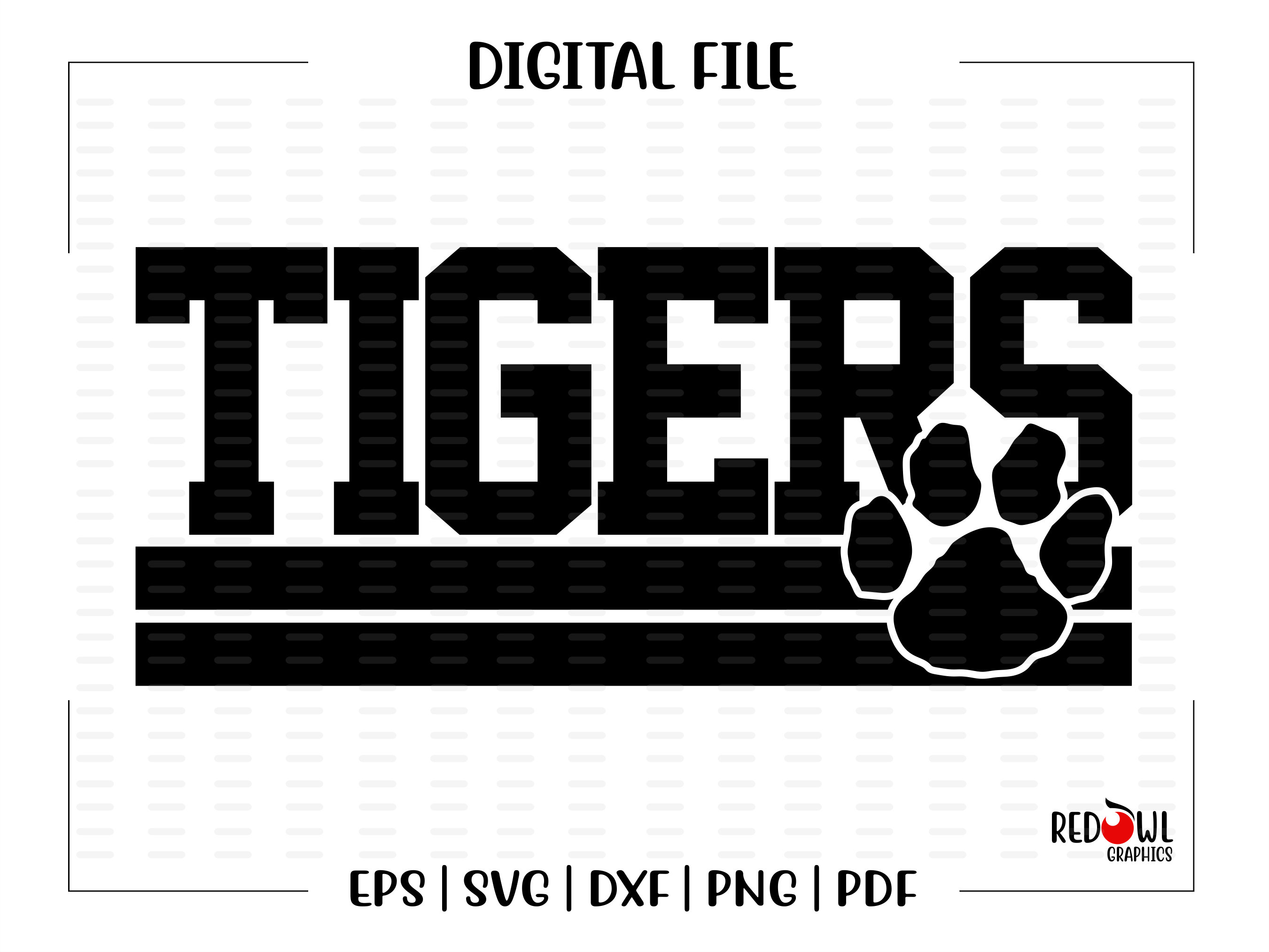 Tiger Svg Tigers Svg Tiger Tigers Team Clipart Mascot - Etsy Israel