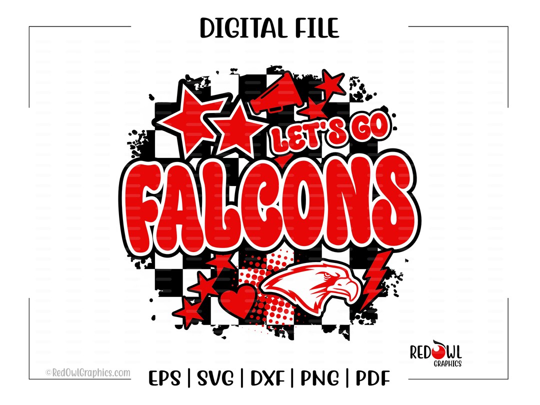 Falcons Svg, Falcon Svg, Falcon, Falcons, Retro, Checker, Board,svg ...