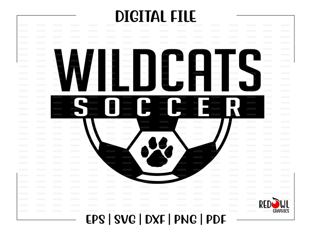 SVG de fútbol, SVG de fútbol Wildcat, Wildcat, Wildcats, Fútbol, SVG ...