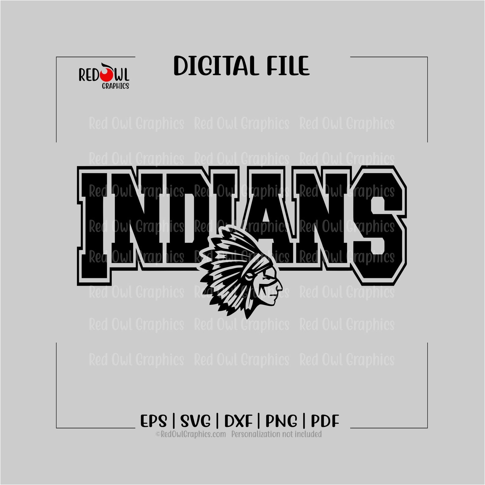 Indian Svg, Indians Svg, Indian, Indians, Clipart, Mascot, School, Svg ...
