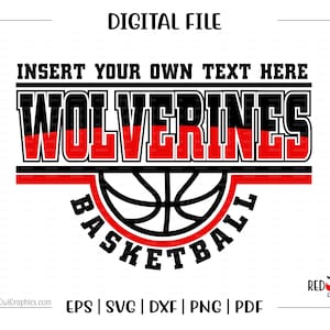 Basketball Svg, Wolverines Basketball Svg, Wolverines, Wolverine ...