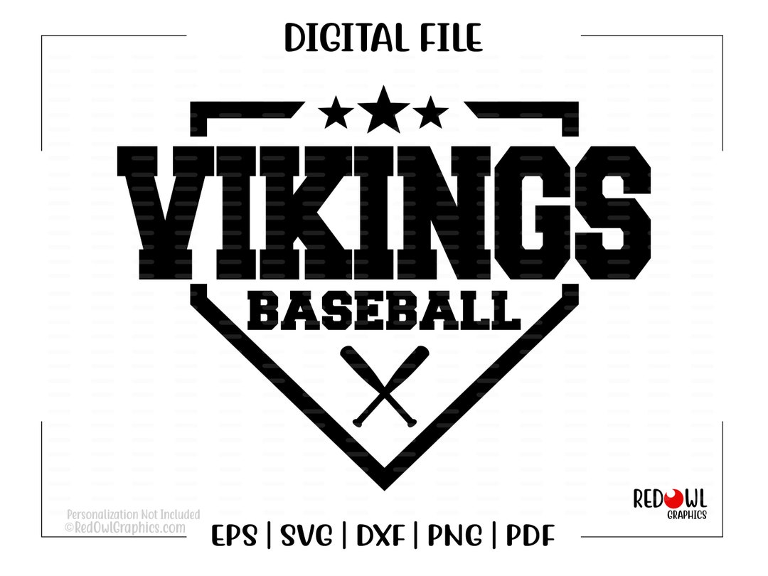 Baseball Svg, Viking Baseball Svg, Baseball, Viking, Vikings Svg ...