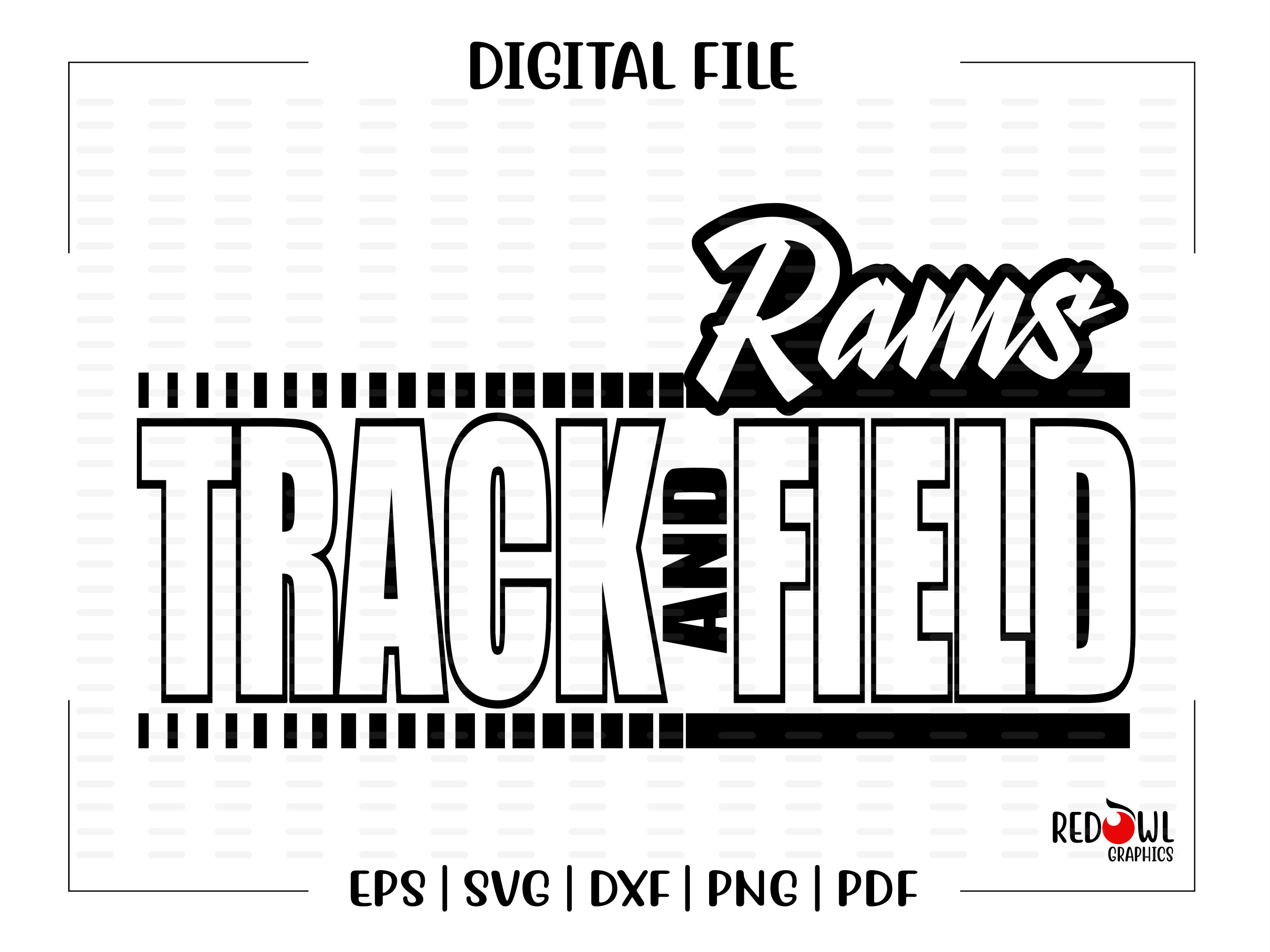 Track Svg Ram Track Svg Ram Rams Track Svg Dxf Eps | Etsy
