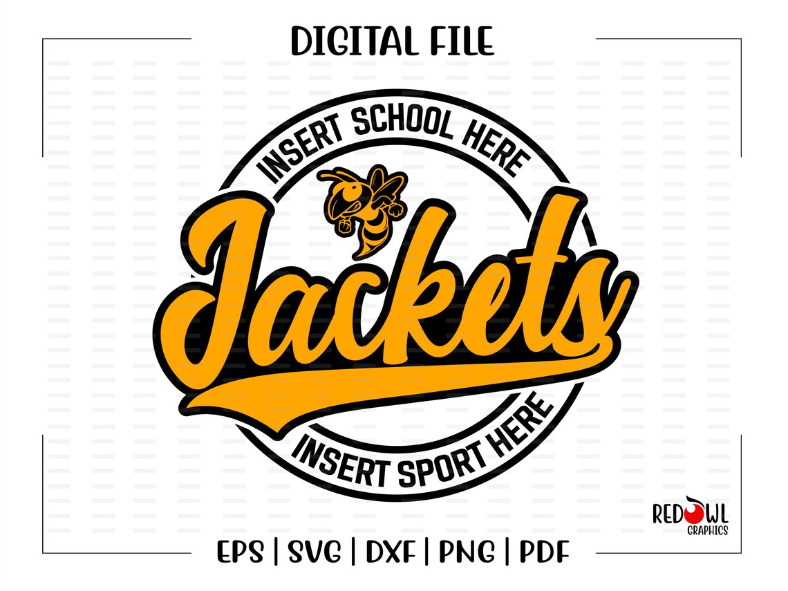 Jackets Svg Yellowjackets Svg Jacket Jackets - Etsy
