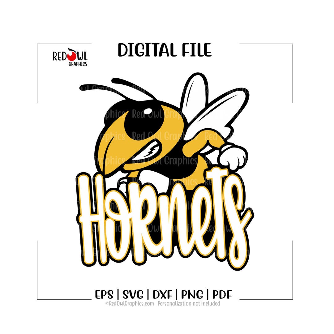 Hornet Svg, Hornets Svg, Hornet, Hornet, Mascot, School, Svg, Dxf, Eps ...