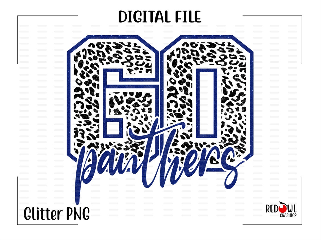 Go Panthers Png, Panthers, Panther, Panthers Png, Glitter, Royal, Blue ...