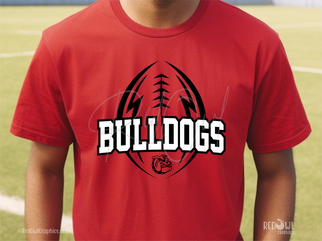Football Shirt, Bulldog Shirt, Bulldog, Football, T-shirt, Sweatshirt ...