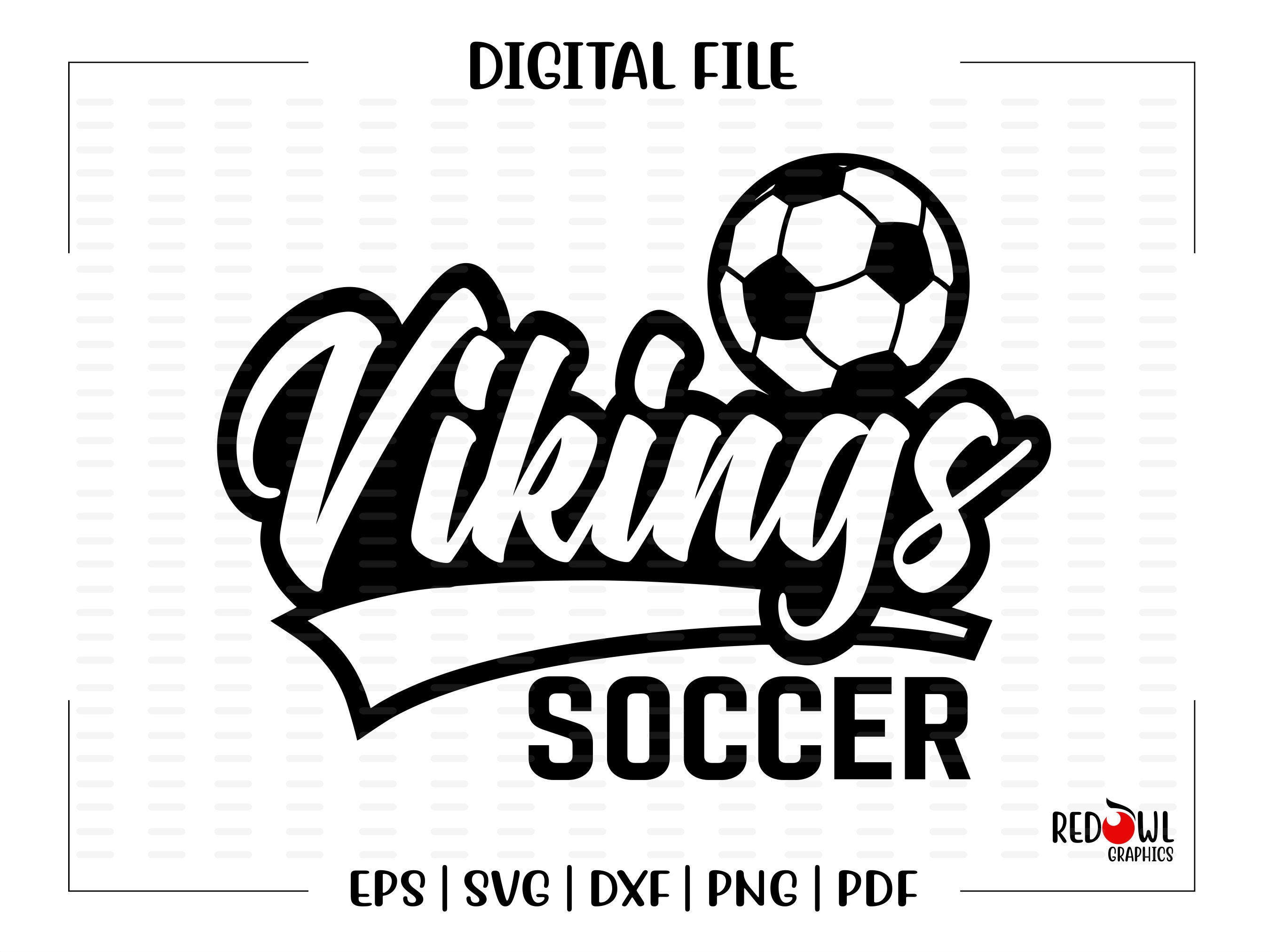Viking Soccer Svg, Soccer Svg, Viking, Vikings, Soccer, Clipart, Design ...