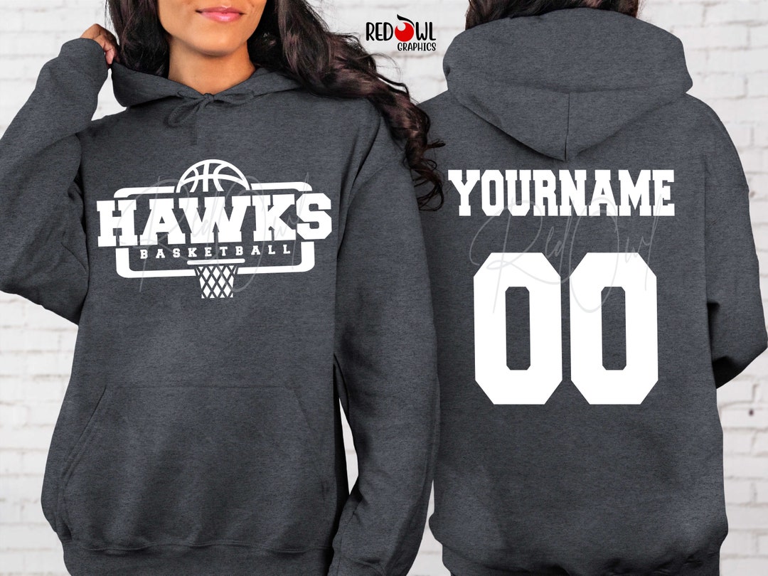 Basketball Shirt, Hawks Shirt, Hawks, Basketball, T-shirt, Sweatshirt ...