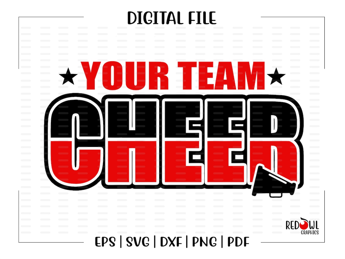 Cheer Svg Cheerleader Svg Cheerleading Cheer Cheerleader - Etsy