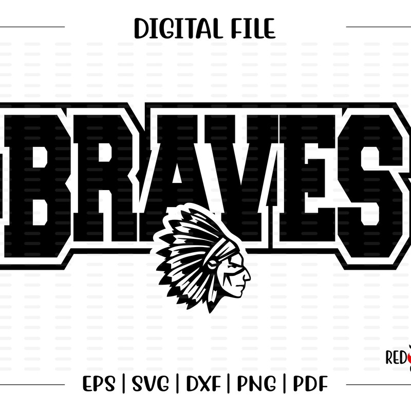 Brave Svg - Etsy