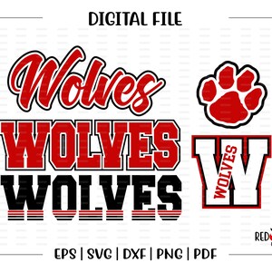 Wolves Svg, Wolf Svg, Wolves, Wolf, Script, Text, Clipart, Svg, Dxf ...
