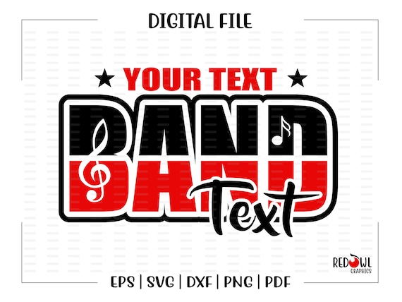 Custom Personalized Band Svg Marching Band Svg Band | Etsy