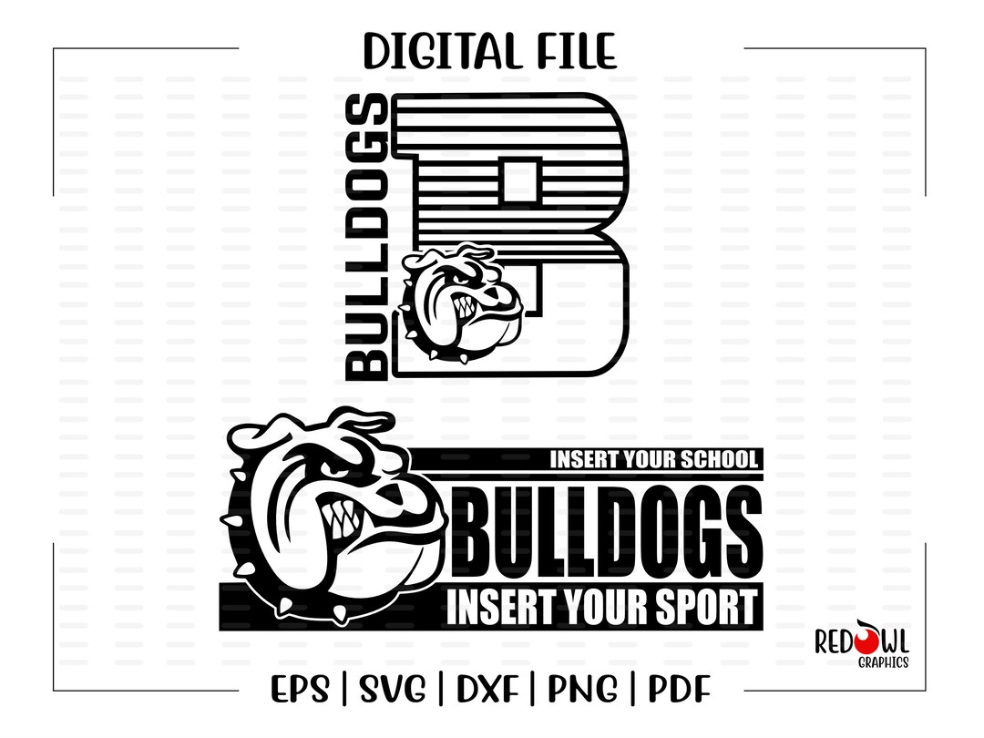Bulldog Svg, Bulldogs Svg, Bulldog, Bundle, Bulldogs, Svg, Dxf, Eps ...