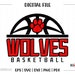 Basketball Svg, Wolves Basketball, Wolves, Wolf, Basketball, Svg, Dxf ...
