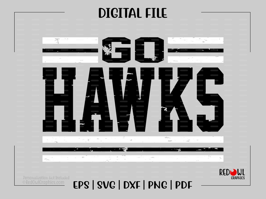 Hawk Svg, Hawks Svg, Hawk, Go Hawks, Svg, Dxf, Eps, Png, Pdf ...