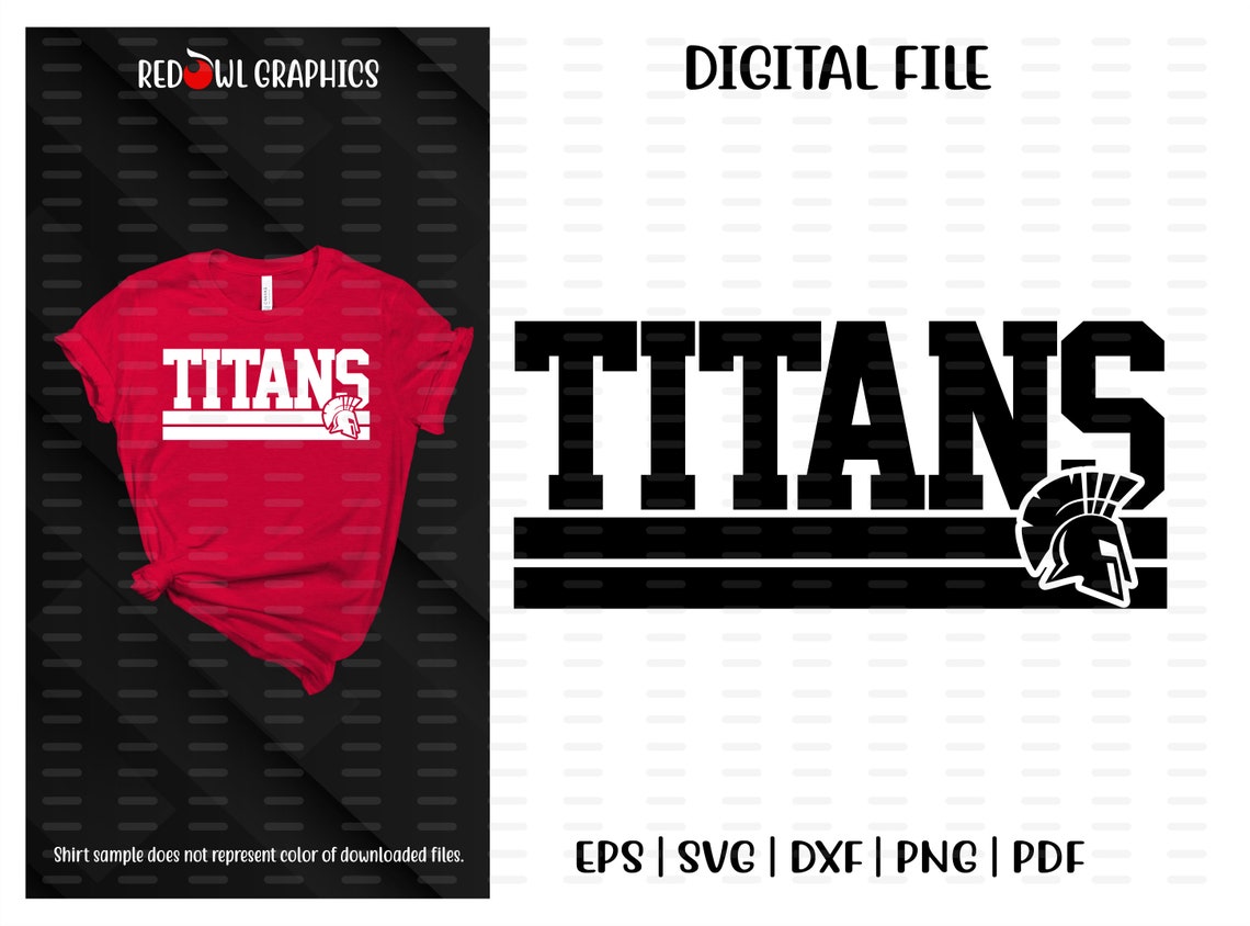 Titan Svg Titans Svg Titan Titans Mascot School Svg | Etsy