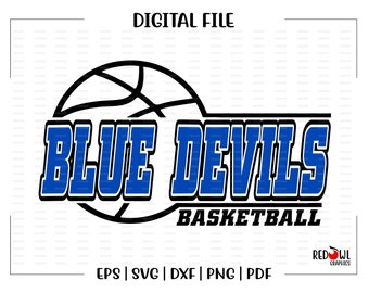 Blue Devil Forks Svg - Etsy