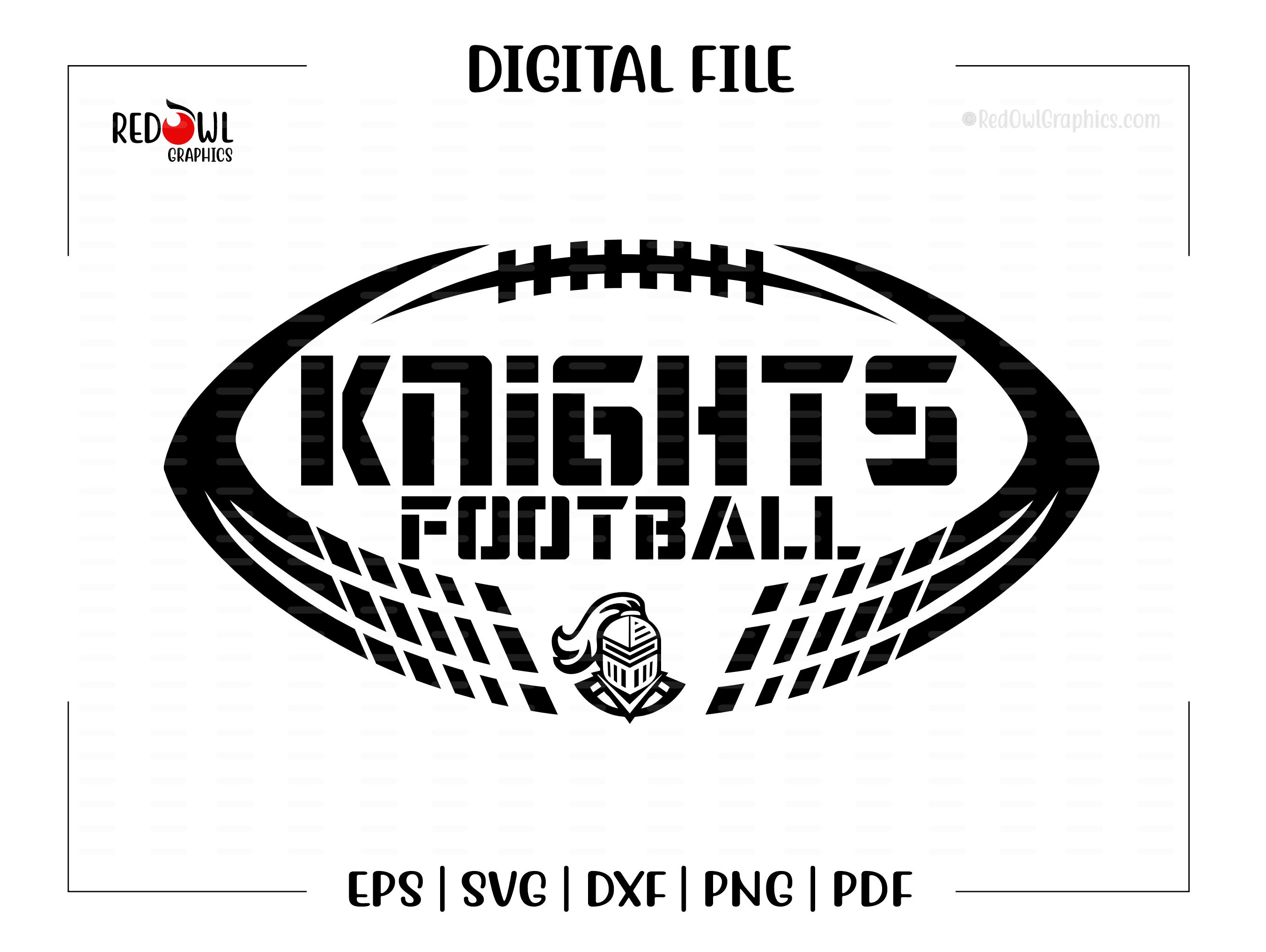 Football Svg, Knight Football, Knight, Knights, Football, Svg, Dxf, Eps ...