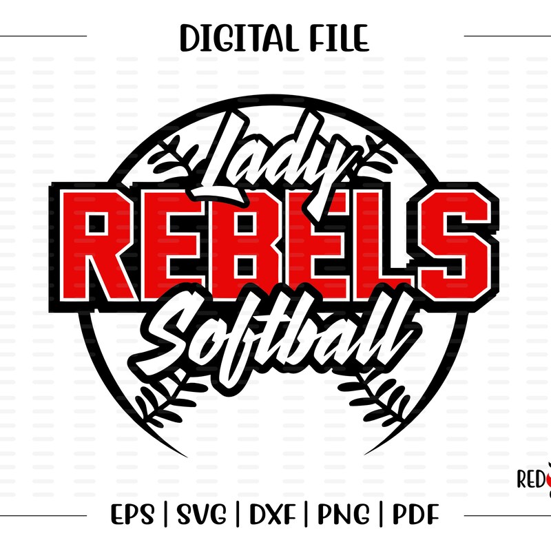 Lady Rebels Svg - Etsy