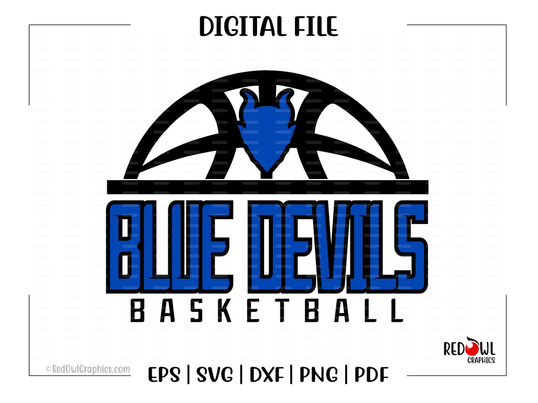 Basketball Svg, Blue Devil Basketball, Blue Devil, Devil, Basketball ...
