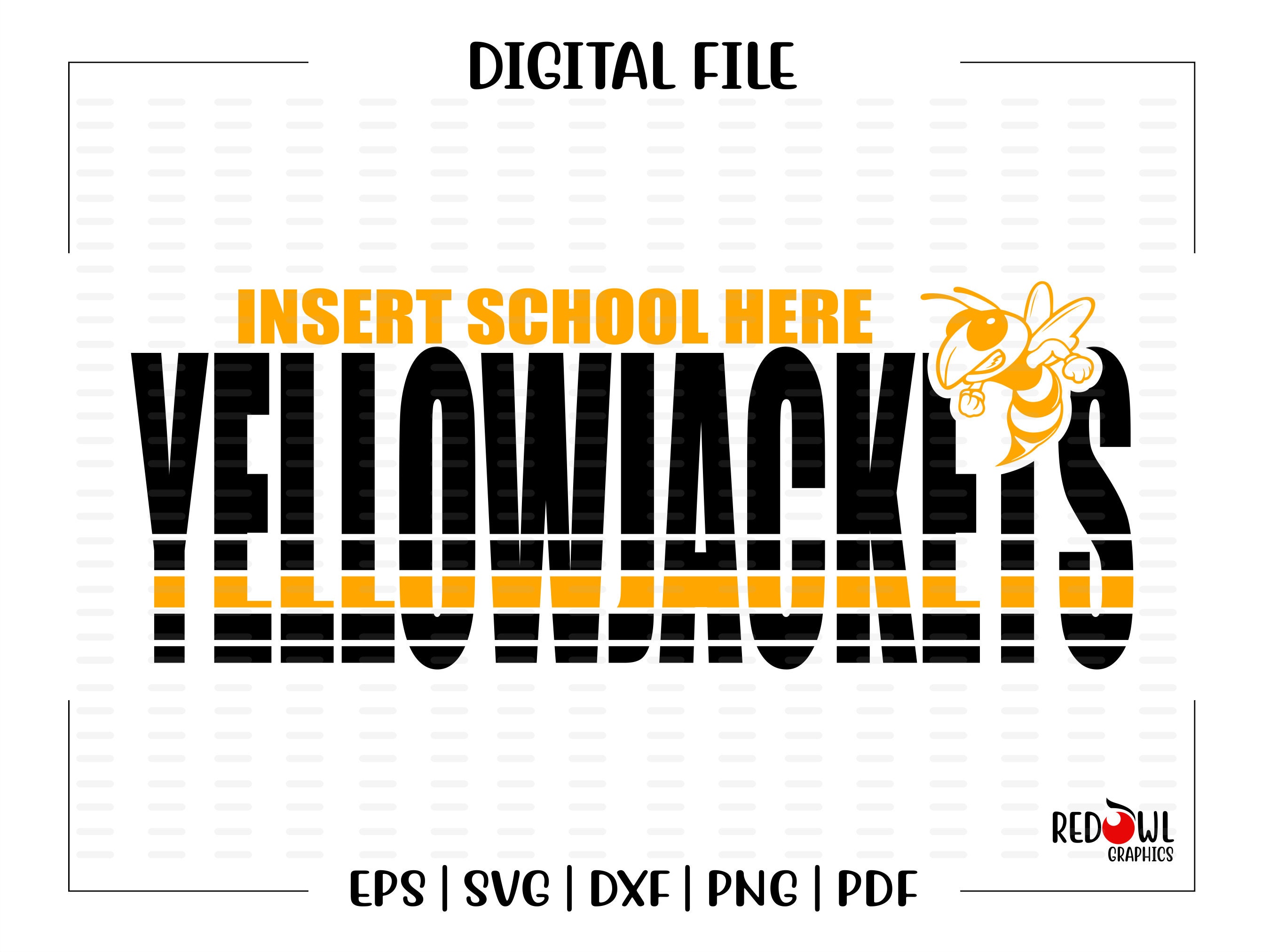Jackets Svg Yellowjackets Svg Yellowjacket Jackets | Etsy