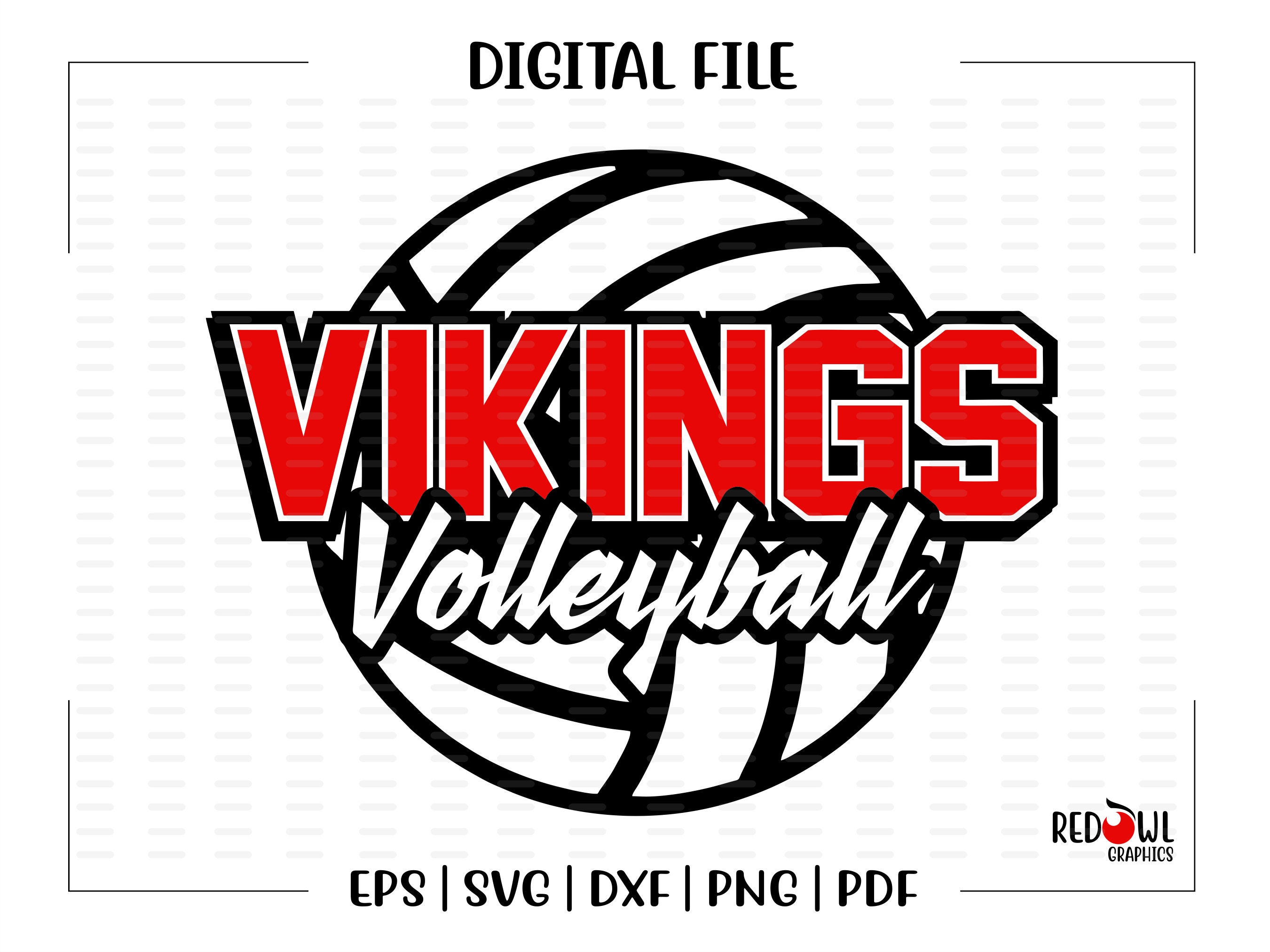 Viking Volleyball Svg Volleyball Svg Viking Vikings | Etsy