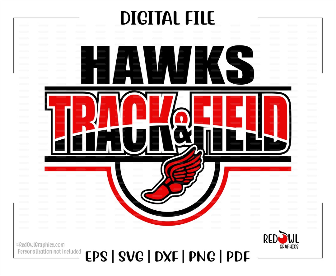 Track Svg, Hawks Track Svg, Hawk, Hawks, Track Png, Svg, Dxf, Eps, Png ...