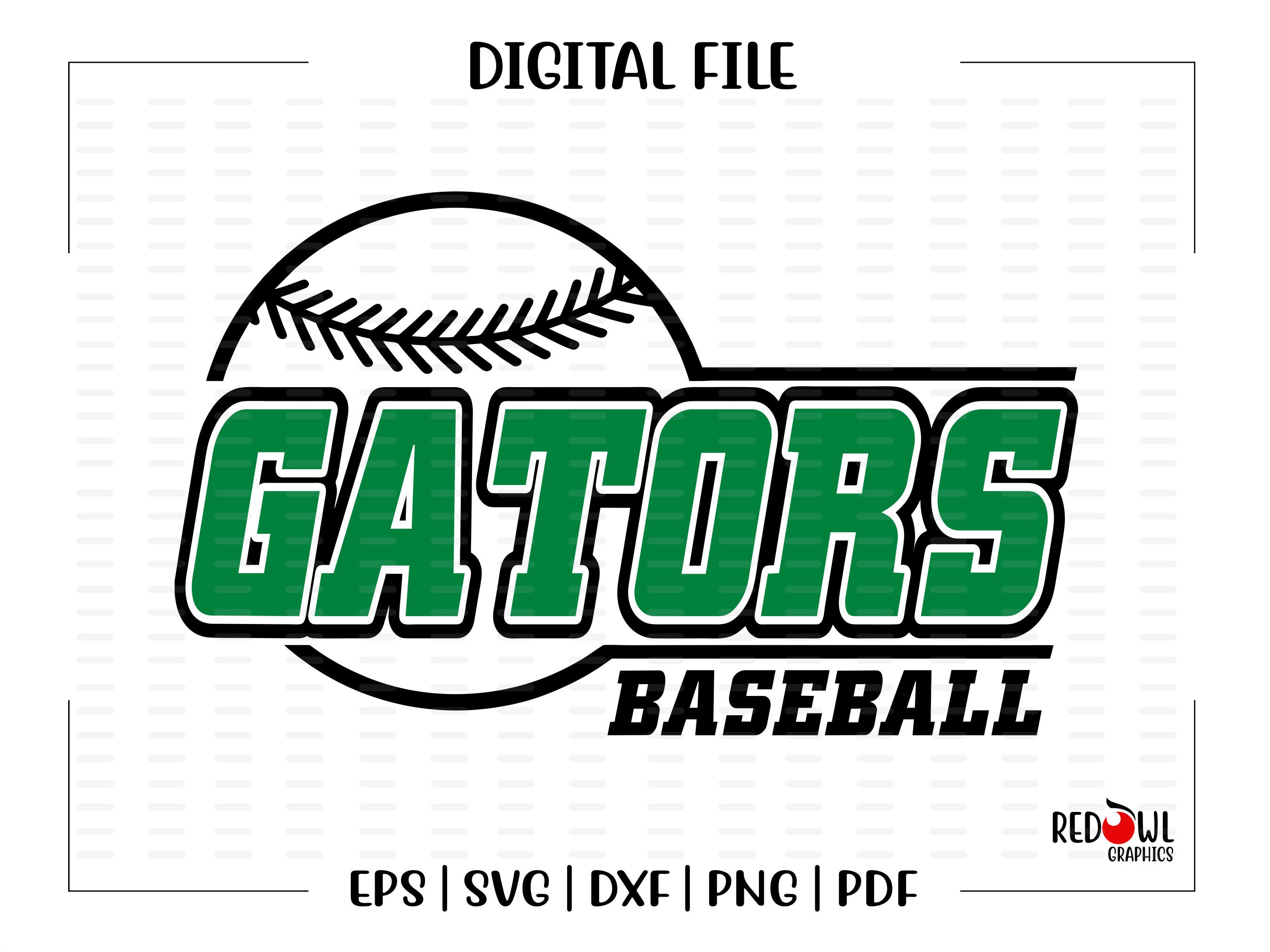 Gator Baseball Svg, Baseball Svg, Gator, Gators, Baseball, Svg, Dxf ...