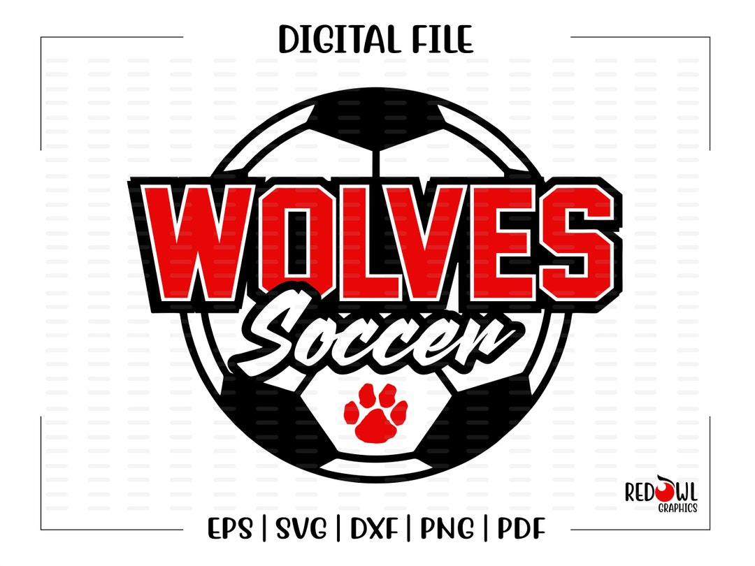 Soccer Svg, Wolves Soccer Svg, Wolves, Wolf, Soccer, Svg, Dxf, Eps, Png ...