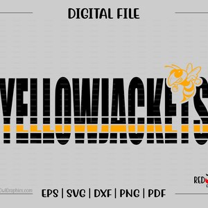 Jackets Svg, Yellowjackets Svg, Yellowjacket, Jackets, Yellowjackets ...
