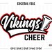 Cheer Svg, Viking Cheer Svg, Cheerleading, Viking, Vikings ...