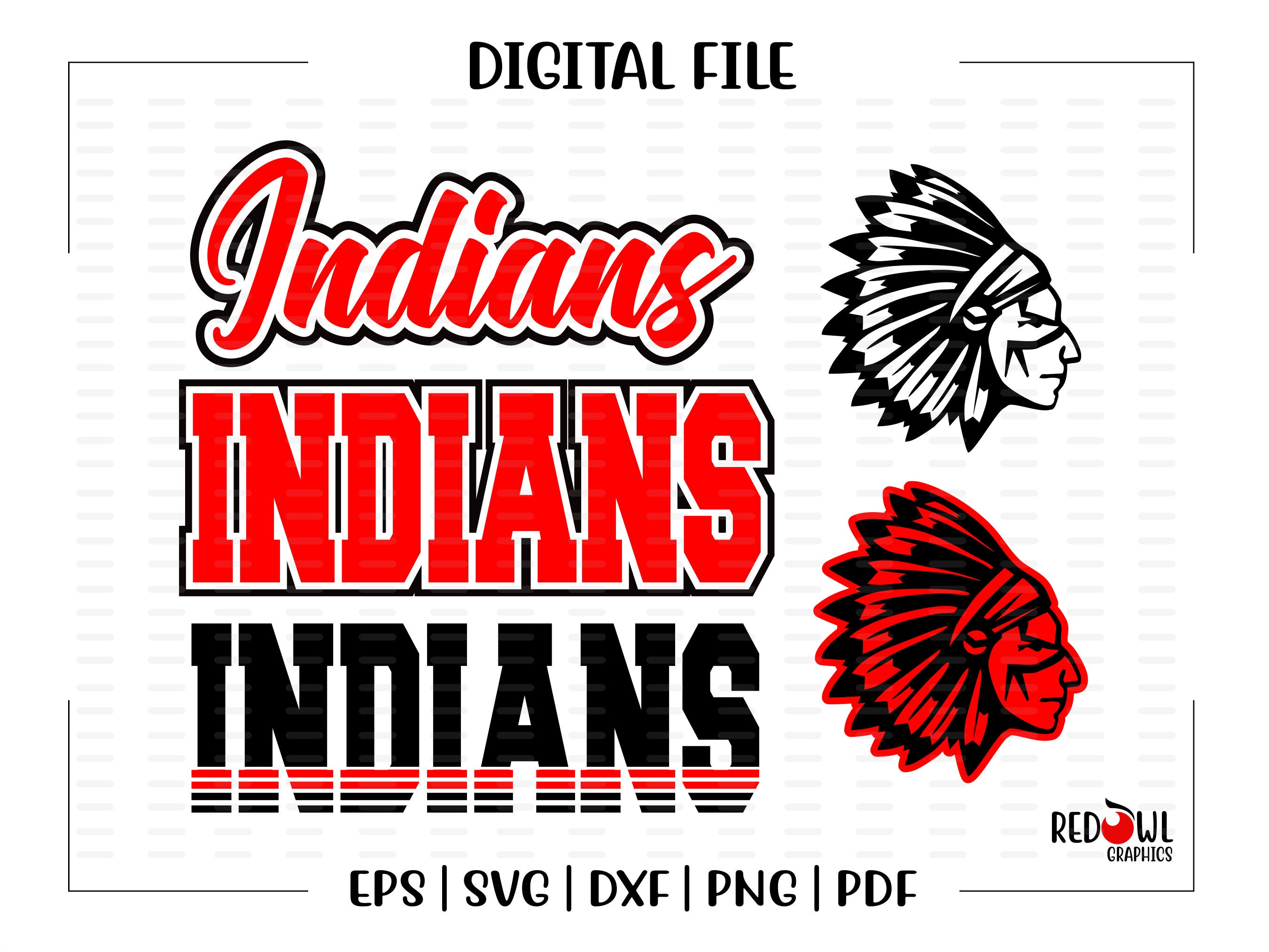 Indian Svg, Indians Svg, Indian, Indians, Script, Block, Mascot, School ...