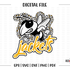 Jackets Svg, Yellowjackets Svg, Jacket, Jackets, Yellowjackets, Svg ...