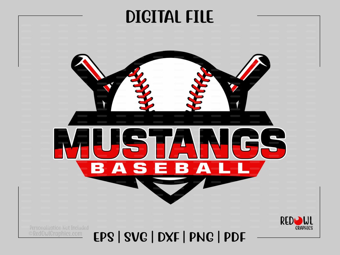 Mustang Baseball Svg, Baseball Svg, Mustang Svg, Mustangs, Baseball ...