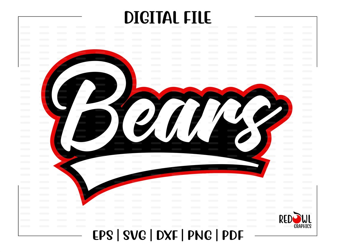 Bear Svg Bears Svg Bear Bears Clawdesign Clipart - Etsy